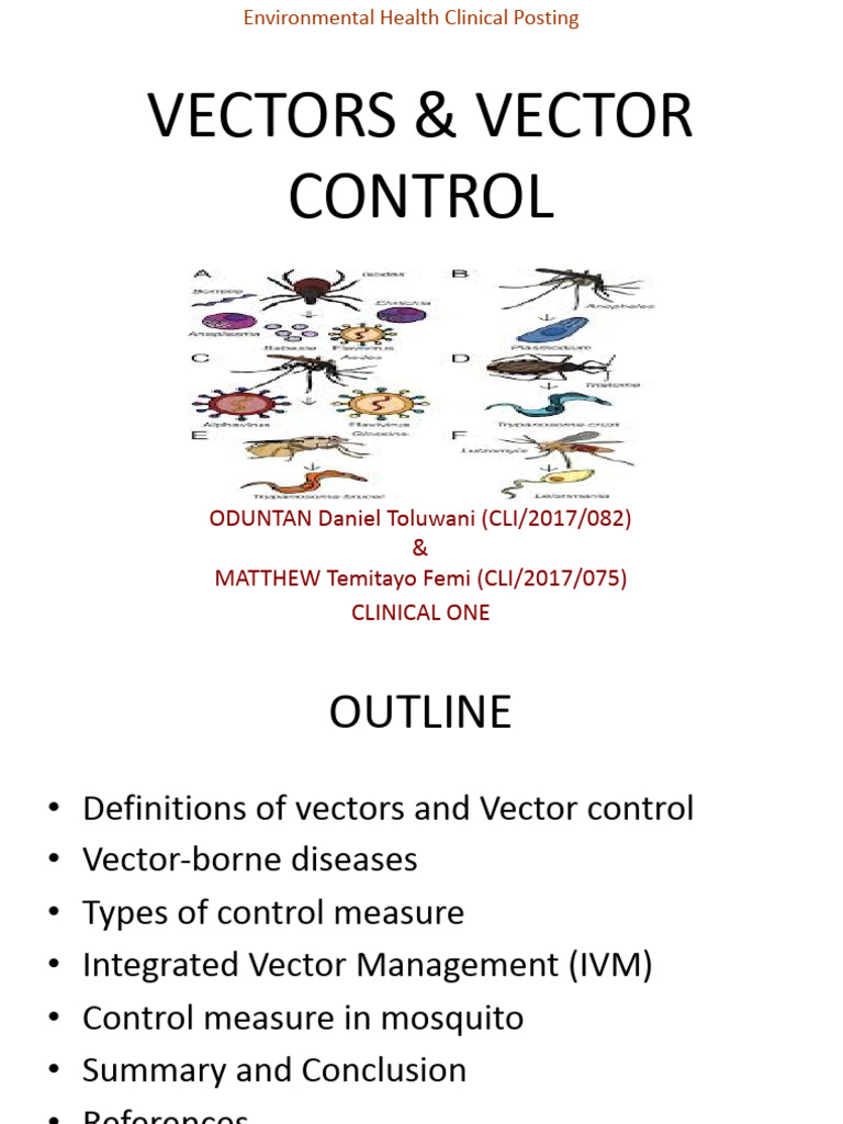 Vector Classification and Control | Download Free PDF | Insecticide | Ddt