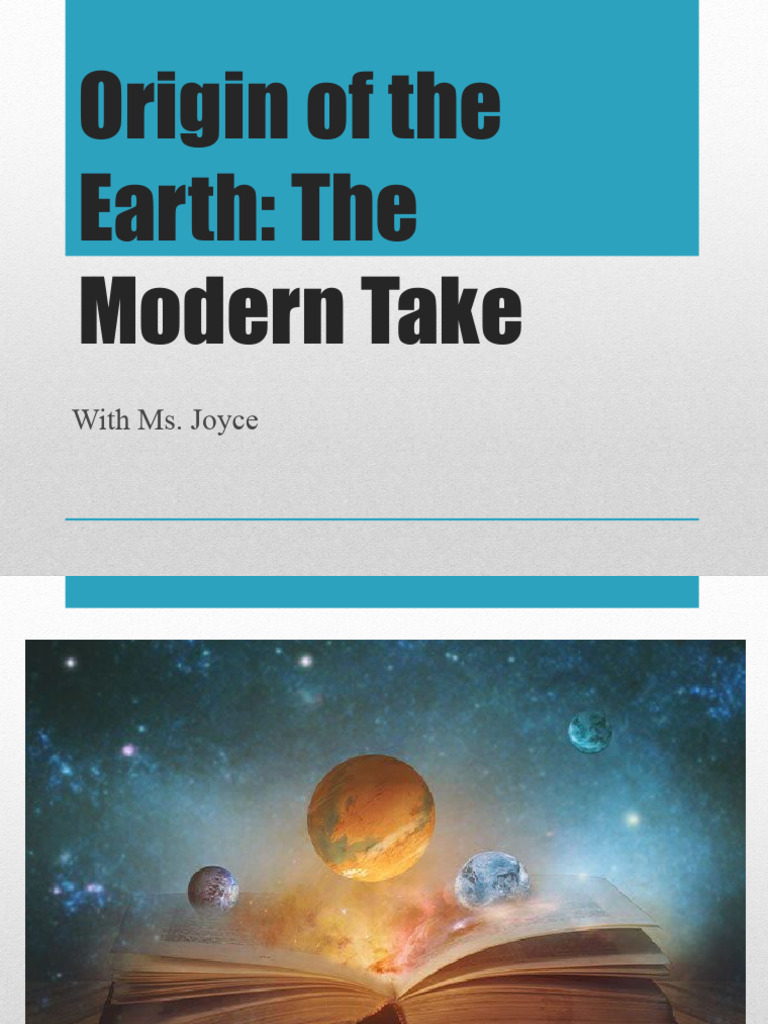 Origin of The Earth | PDF
