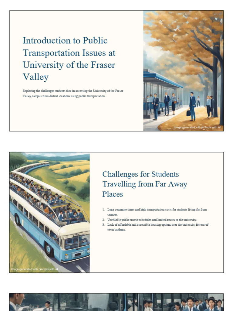 CMNS-125 Assignment 7 Oral Presentation | PDF | Public Transport ...