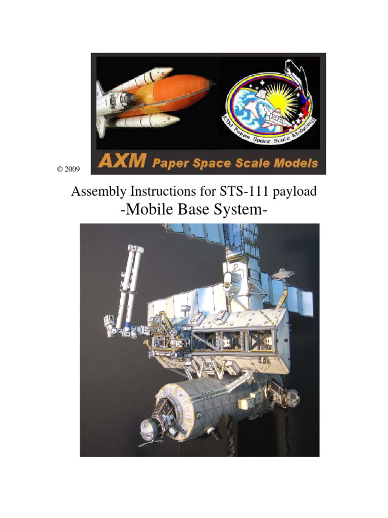Mbs Instruct Manual | Download Free PDF | International Space Station | Human Spaceflight