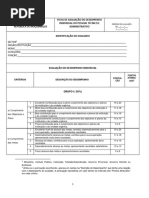 Avaliação de Desempenho SIGEDAP | PDF | Inovação | Comunicação