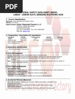 MSDS Sample and Guidelines | PDF | Safety | Occupational Safety And Health