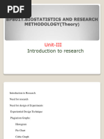 Unit 1 Notes | PDF | Statistics | Biostatistics