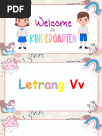 Letrang FF Kindergarten Worksheets | PDF