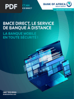 Guide d'utilisation de BMCE Direct | PDF | Virement bancaire | Banques