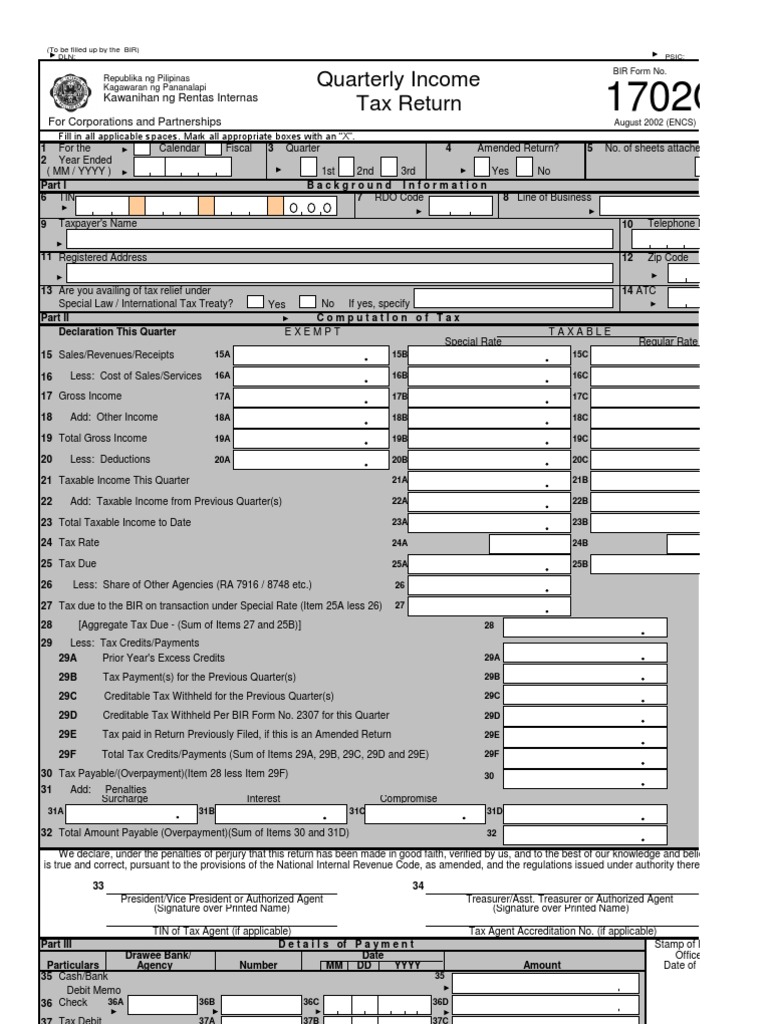 1702q | Gross Income | Taxes