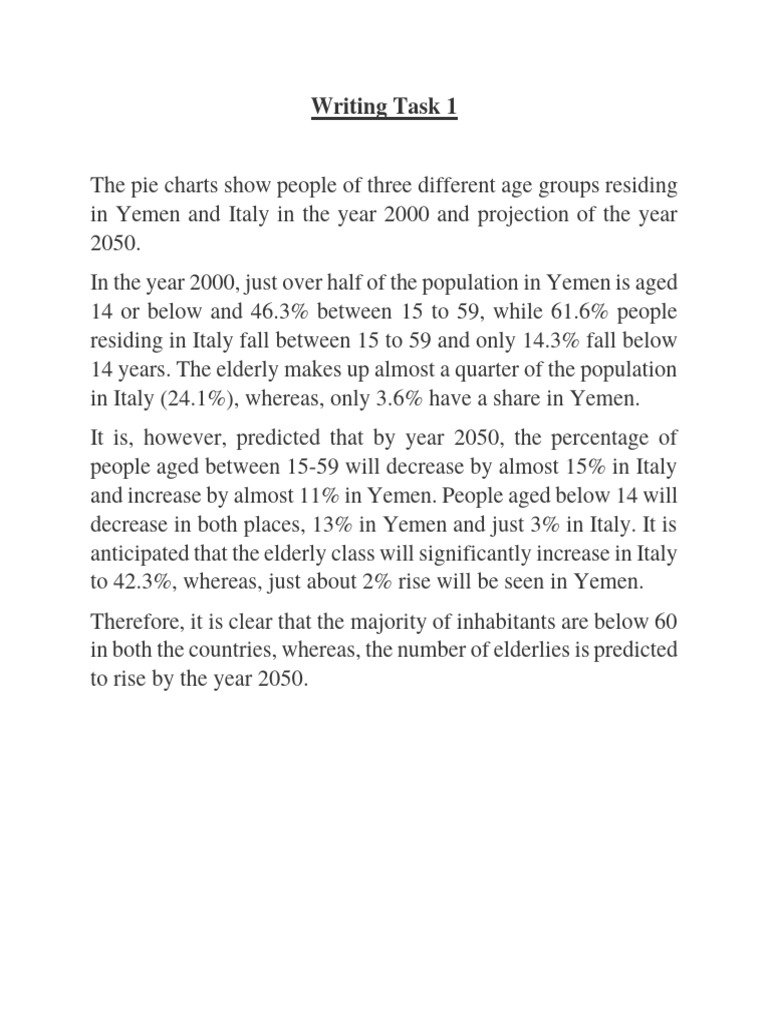 Cambridge IELTS 9, Test 3, Writing Task 1 | PDF