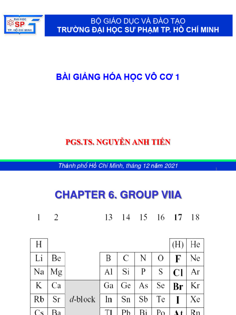 Chương 8. Group VIIA | PDF