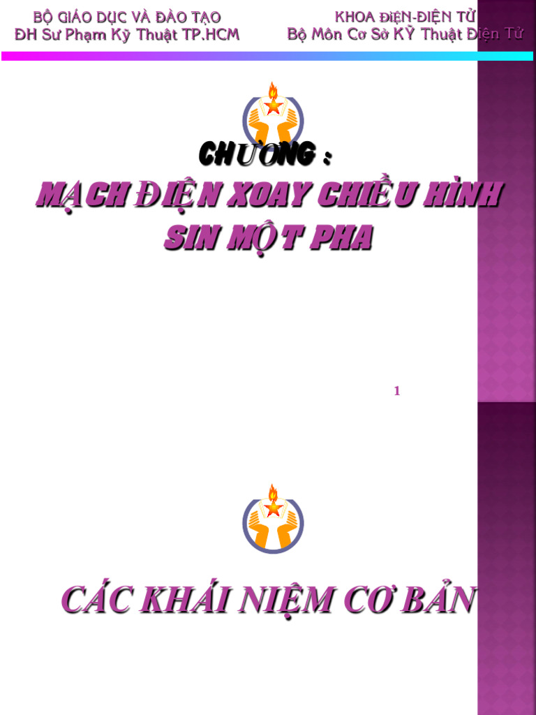 C3 MẠCH ĐIỆN XOAY CHIỀU HÌNH SIN MỘT PHA | PDF