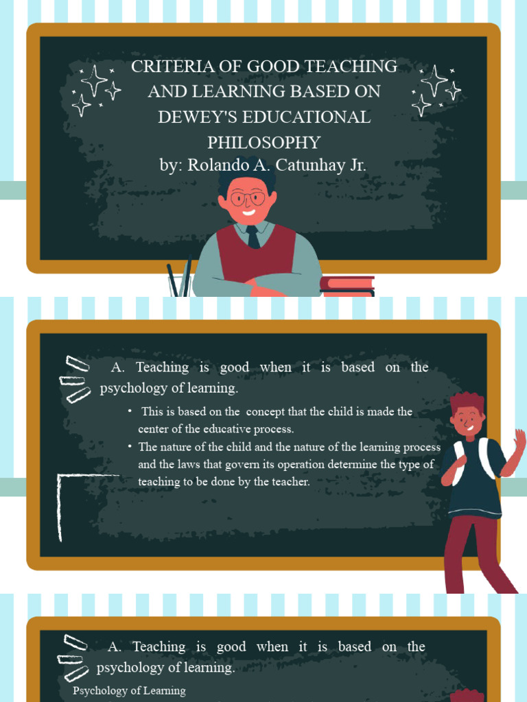 Criteria for Effective Teaching | PDF | Learning | Psychology