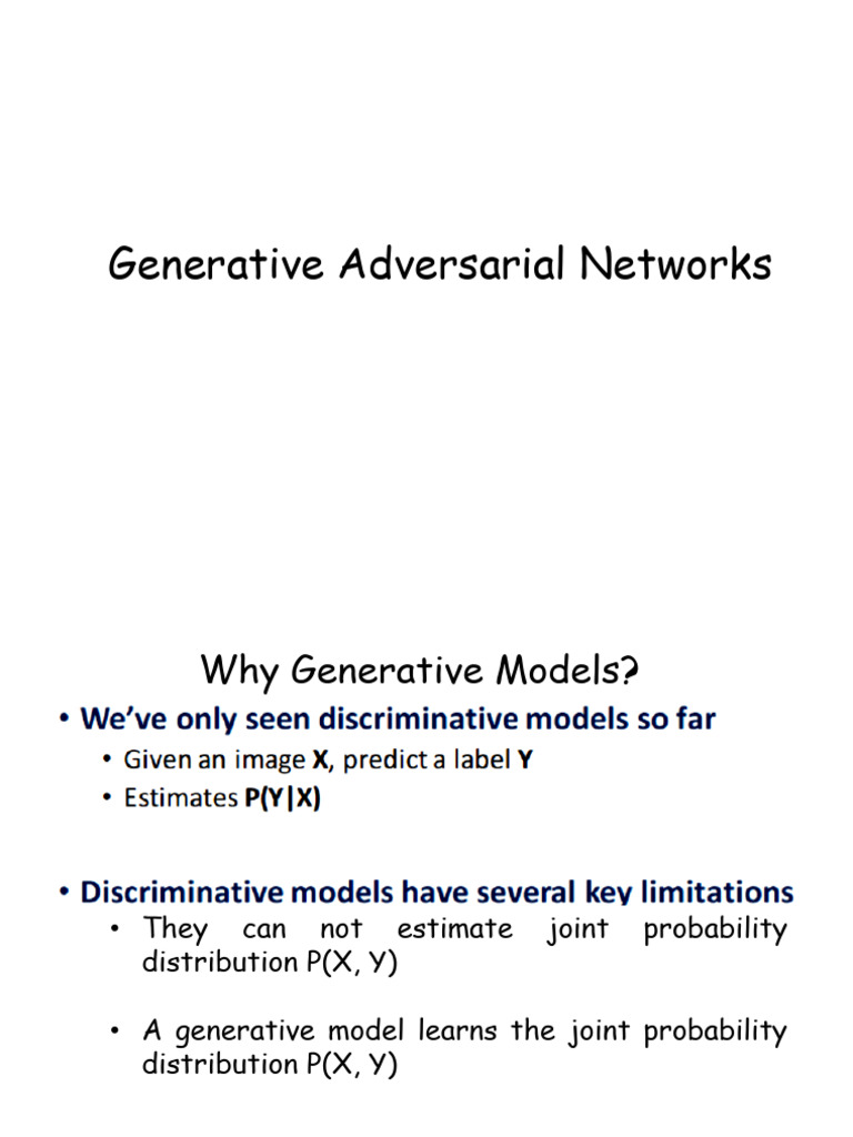 Generative Adversarial Networks | PDF | Computers