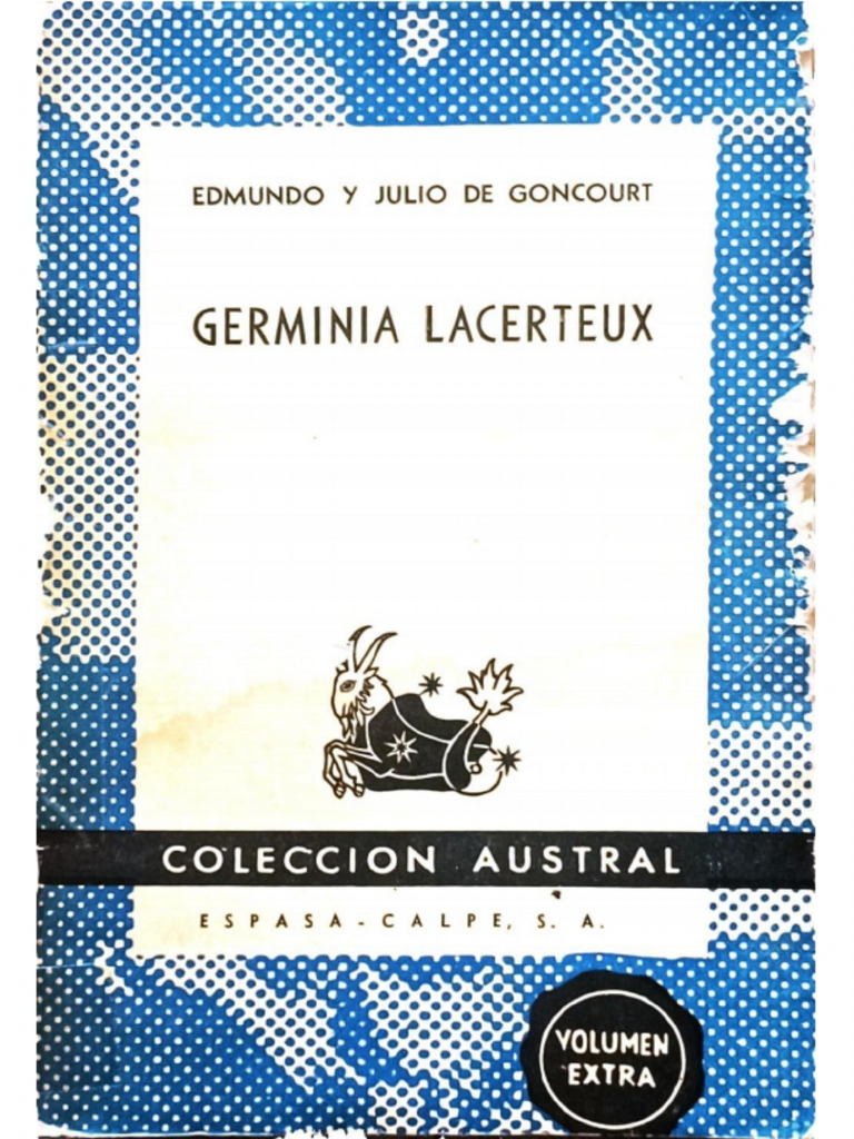 Goncourt - Germinie Lacerteux | PDF