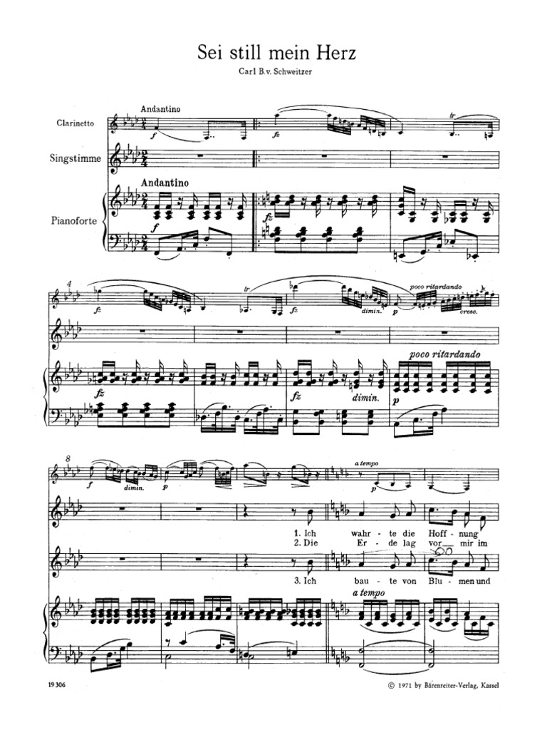 1° e 2° Lieder | PDF