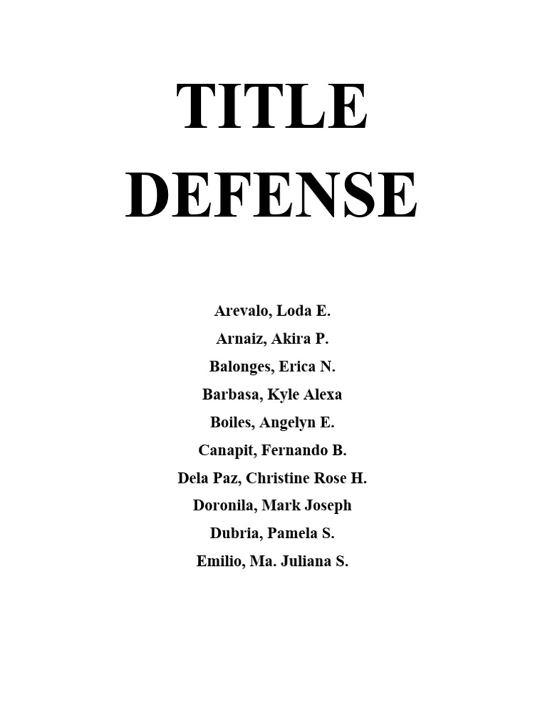 Title Final | PDF | Chocolate