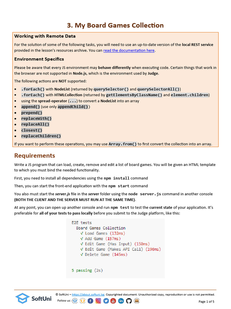 03.my Board Games Collection Description | PDF | Computer File | Server ...