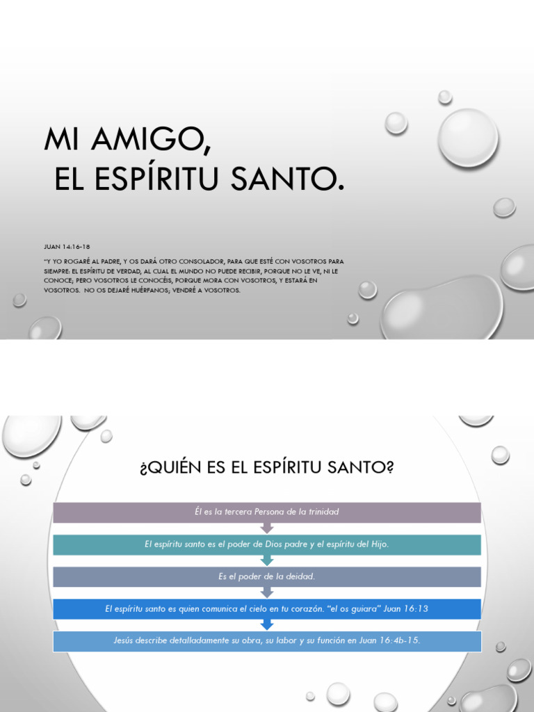 Mi-amigo-el-Espiritu-Santo | PDF | espíritu Santo | eucaristía