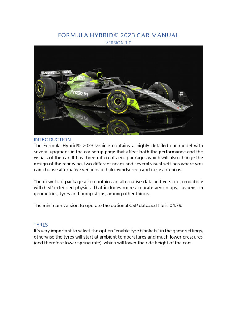FH23_Car_Manual | PDF | Hybrid Vehicle | Car