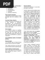 Five Factor Theory Overview | PDF | Extraversion And Introversion | Behavioural Sciences