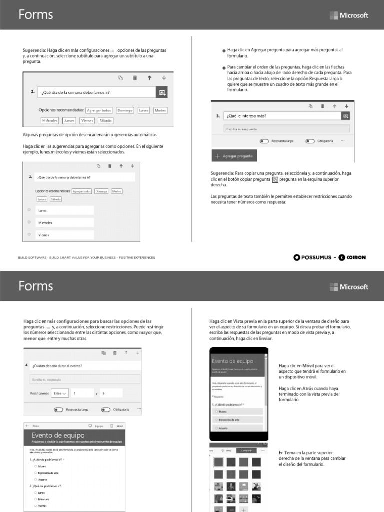 Forms Parte 2 | PDF | Cuestionario | Informática