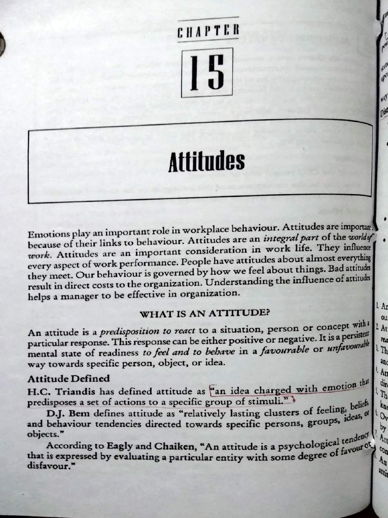 Attitude (OB) | PDF