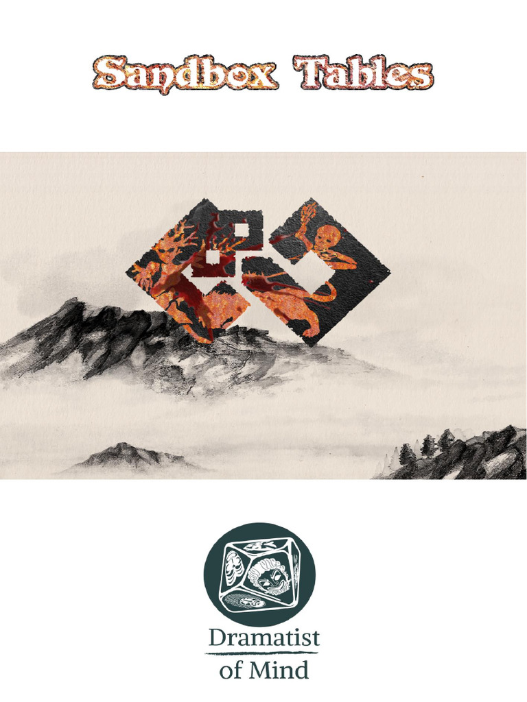 Dramatist of Mind Sandbox Tables | PDF