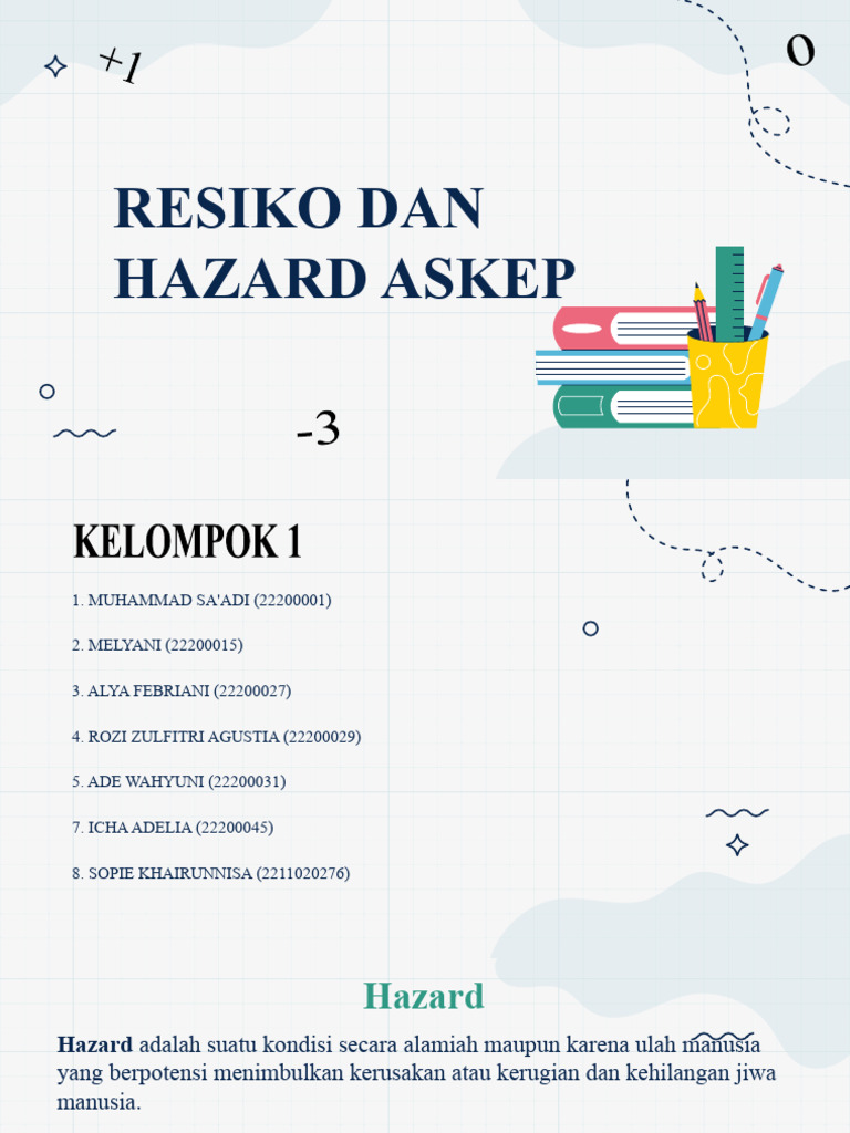 Manajemen Risiko dan Hazard Askep | PDF
