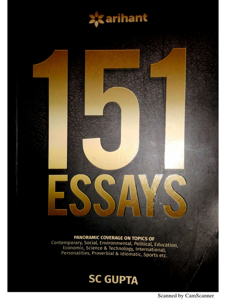 151 Essays | PDF