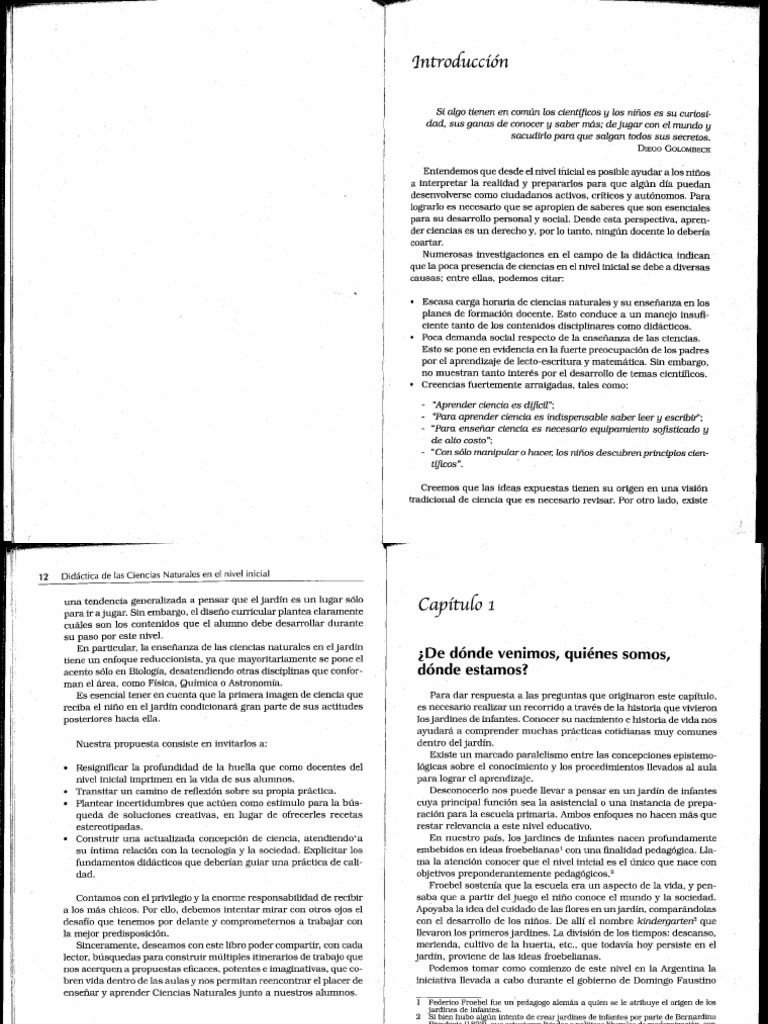 Goncalves Mosquera & Segura. (2010) - Didáctica de Las Ciencias Naturales en El Nivel Inicial ...