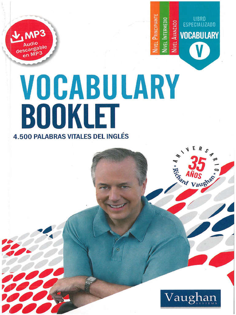 Vocabulary Booklet | PDF