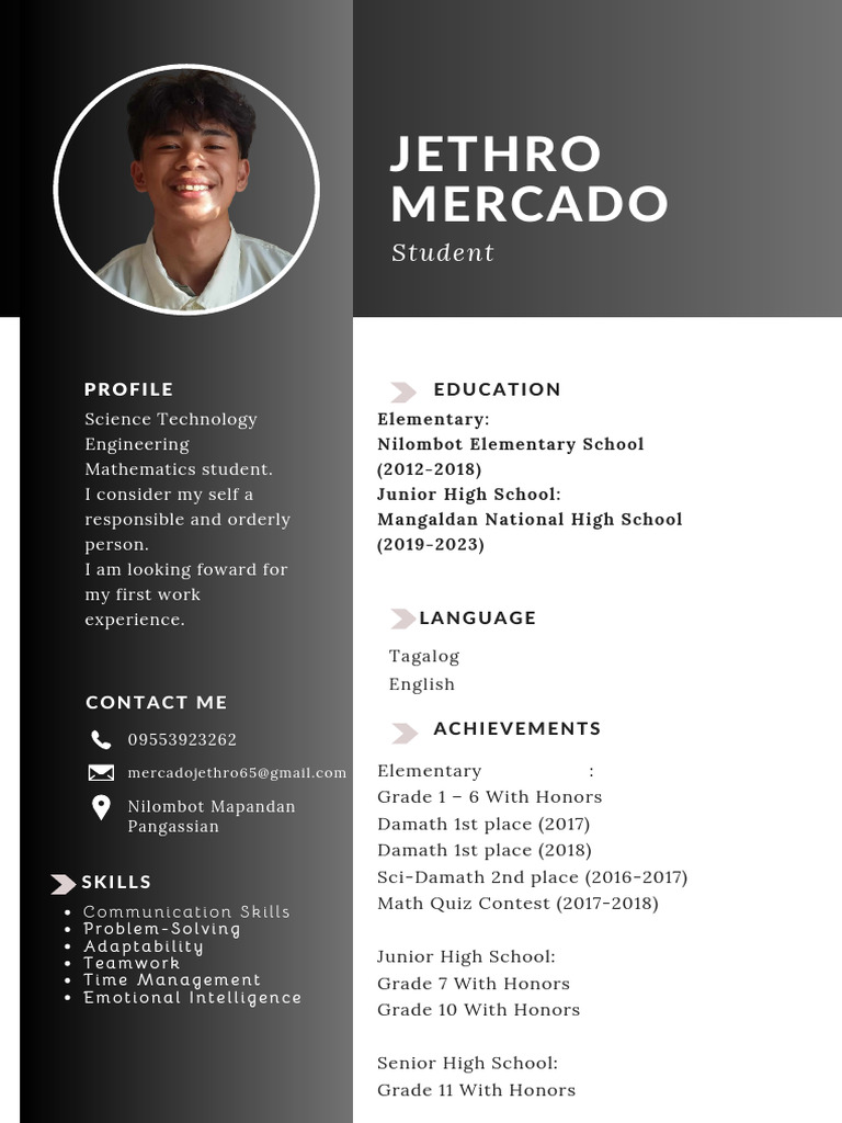 Resume RWS Ni Ejt | PDF