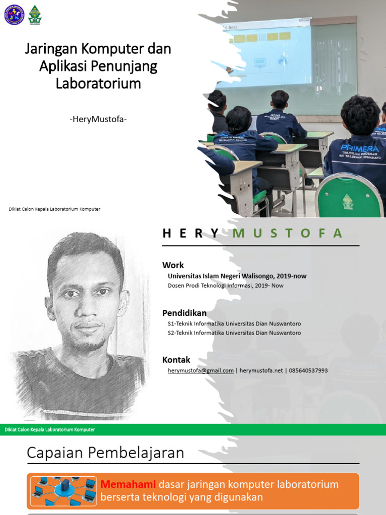 Topik 6 Jaringan Komputer Dan Aplikasi Penunjang Laboratorium | PDF | Komputer | Teknologi ...