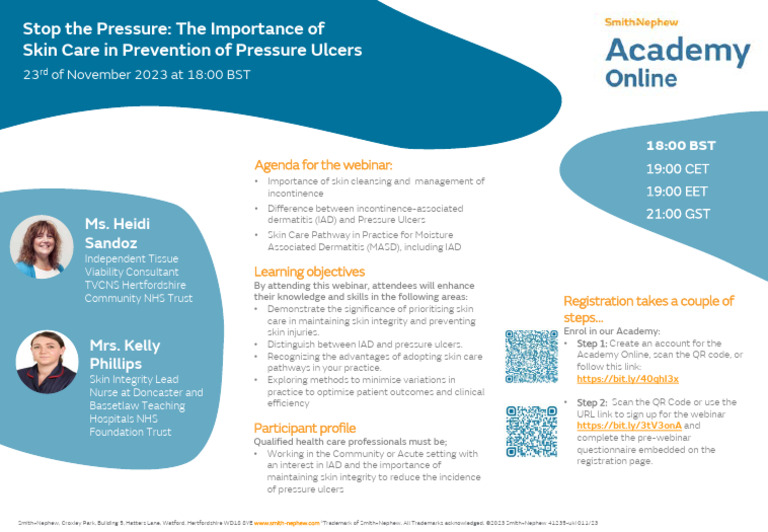 STP Webinar Flyer | PDF | Health Sciences | Public Services