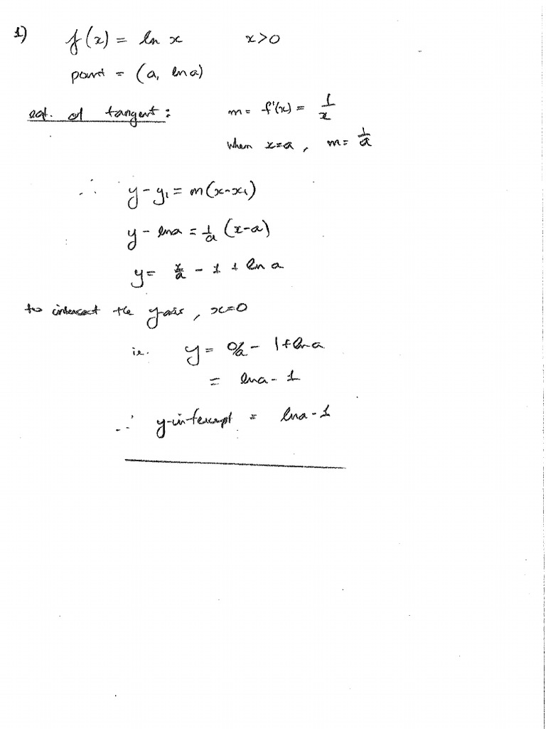 Solutions To Unit 3 Harder Problems IA2 Prep | PDF