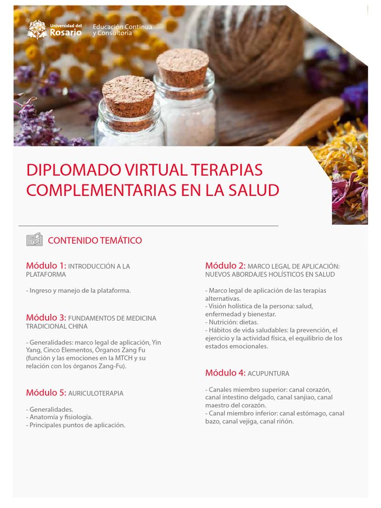 Terapias Complementarias | PDF | Bienestar