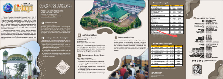 01.Brosur Lirboyo Induk 2024-2025 | PDF