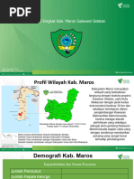 Peta Administrasi Kabupaten Maros | PDF