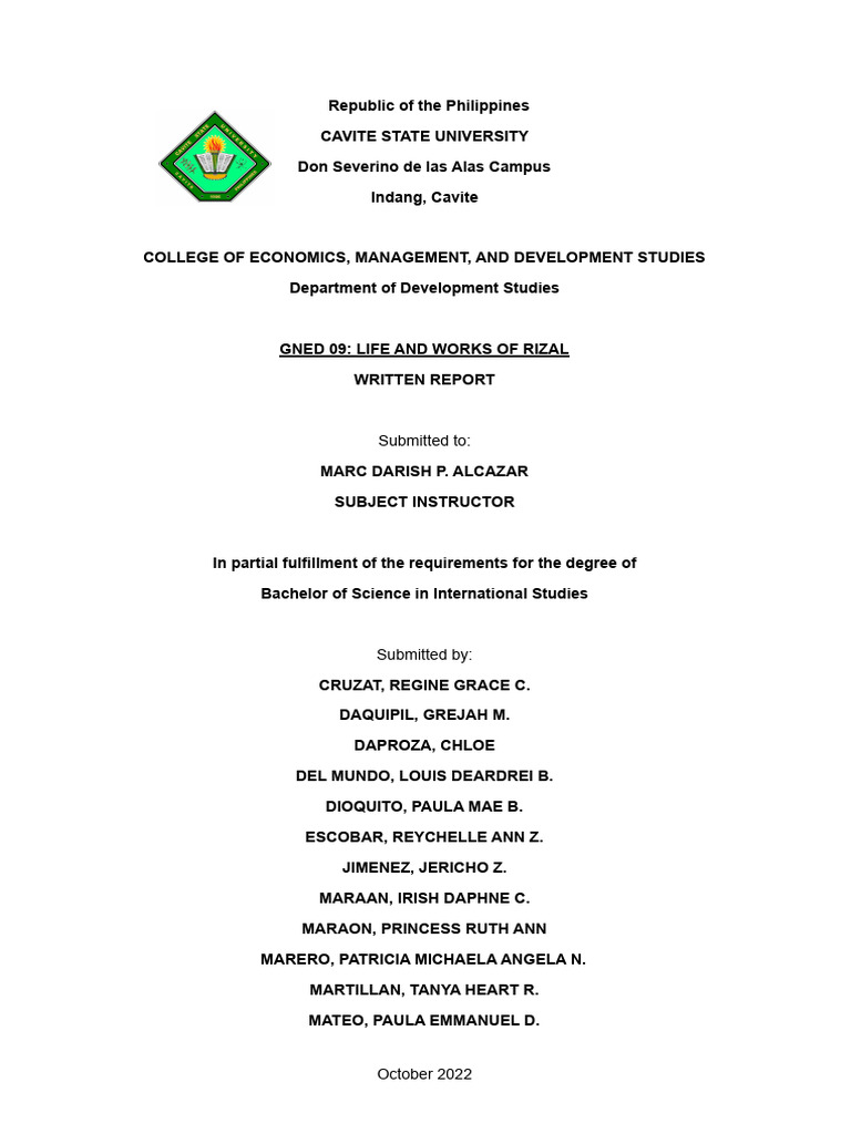 Bsis Eu 3 1 Group 2 Written Report (1) | PDF