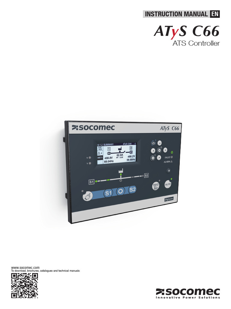 Atys c66 Instruction Manual Installation and Operating Manual 2020-02 ...