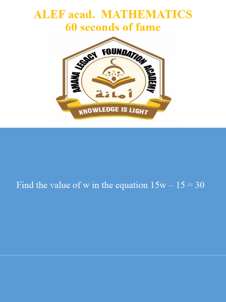 Math Problem Solving Exercises | PDF