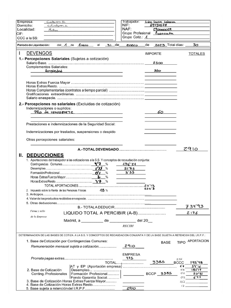 Nóminas Libro (Pág 115) | PDF