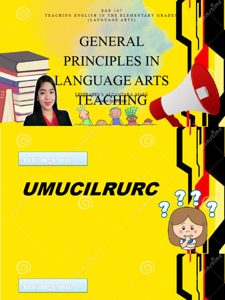 EGE 107 - LA - Study Guide - Unit 1.1 | PDF | Curriculum | Learning