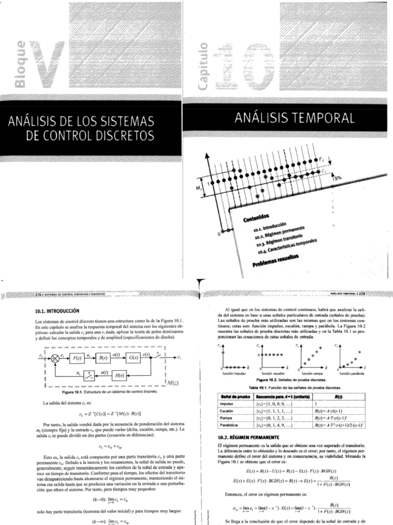 Control Discreto-Analisis Temporal | PDF