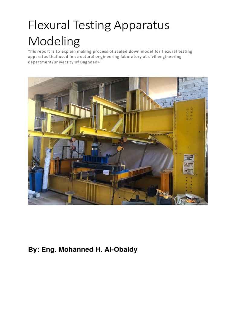 Flexural Frame Report | PDF | Physical Sciences | Materials