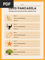 RINGKASAN MATERI Dan LKPD PPKN Simbol Dan Makna Sila Pancasila | PDF