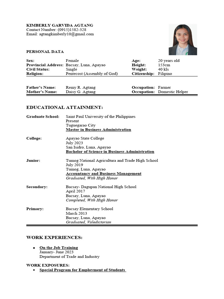 Final Resume | Download Free PDF | Business