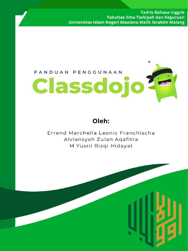 Panduan Pemanfaatan ClassDojo untuk Guru | PDF