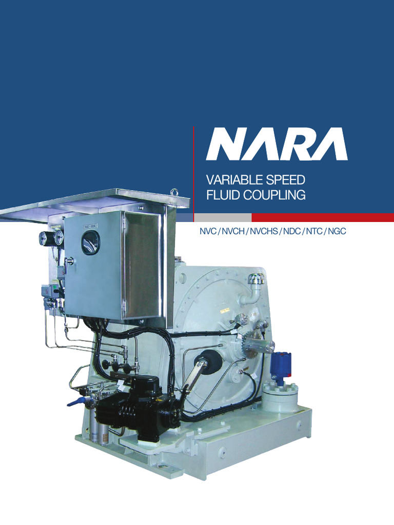 Variable Speed Fluid Coupling Overview | PDF | Pump | Gear