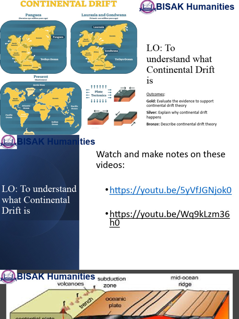 Continental Drift Theory | PDF | Plate Tectonics | Natural Sciences