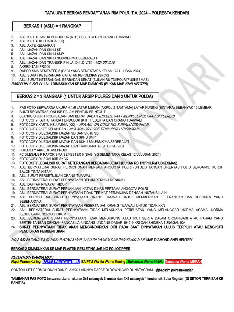 Tata Urutan Berkas Ok | PDF