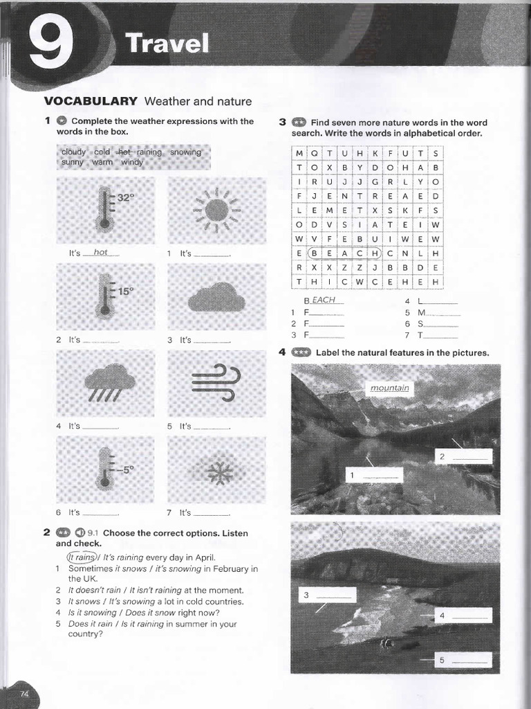 Keep It Real A1 Workbook Unit 9 | PDF